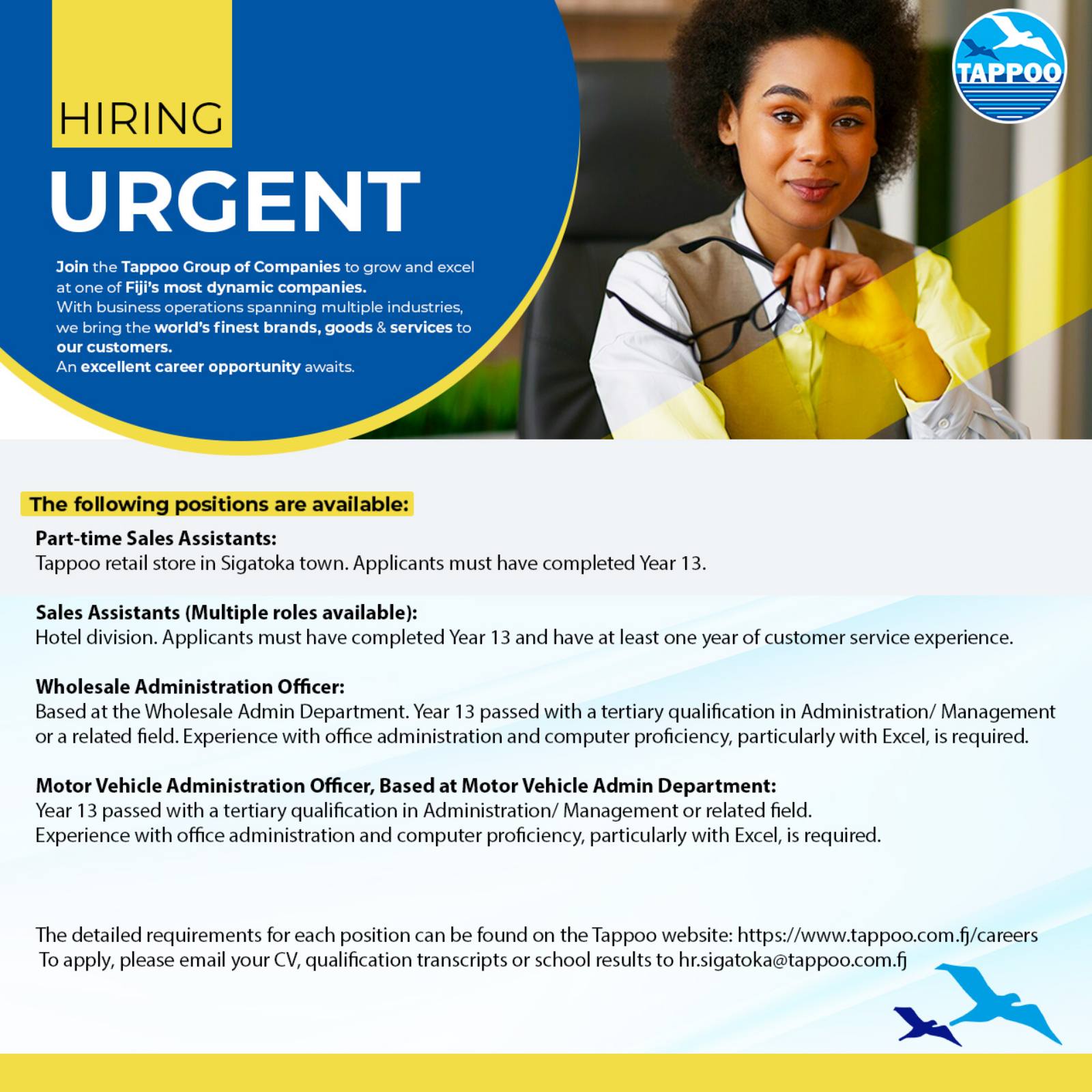 Various Jobs - SPTOJobsLink